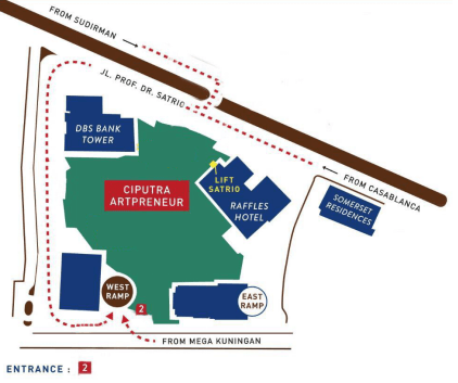 Peta dan Akses Ciputra Medical Center - Ciputra Medical Center